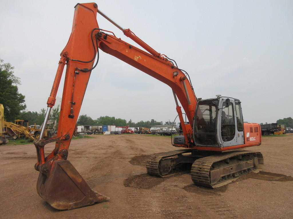 2002 HITACHI EX160LC-5 CRAWLER EXCAVATOR FOR SALE #3534
