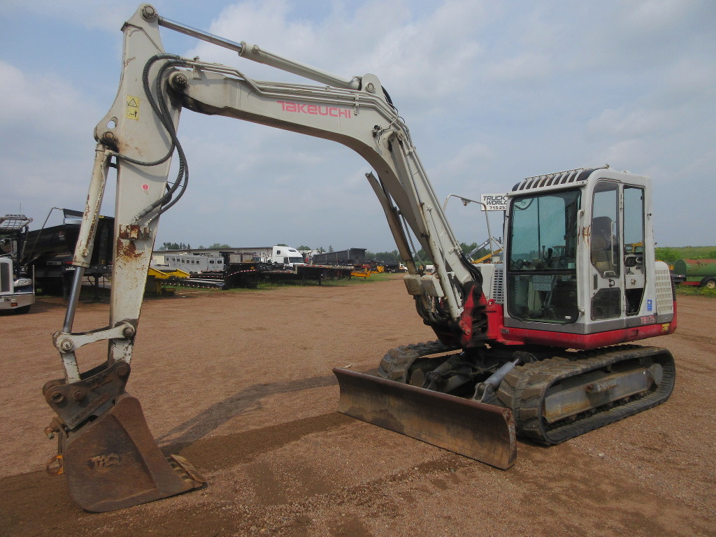 2011 TAKEUCHI TB175 CRAWLER EXCAVATOR FOR SALE #3538