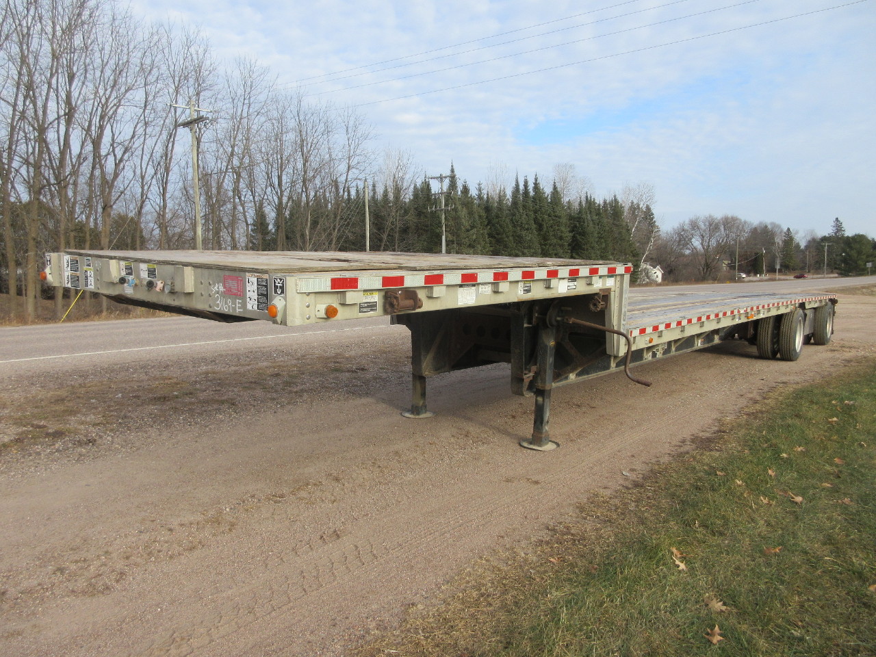 2002 WILSON CFD-900 DROP DECK TRAILER FOR SALE #3669