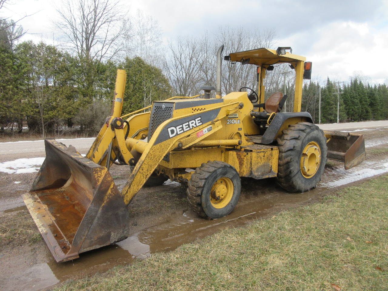 2005 JOHN DEERE 210LE SKIP LOADER FOR SALE #3688