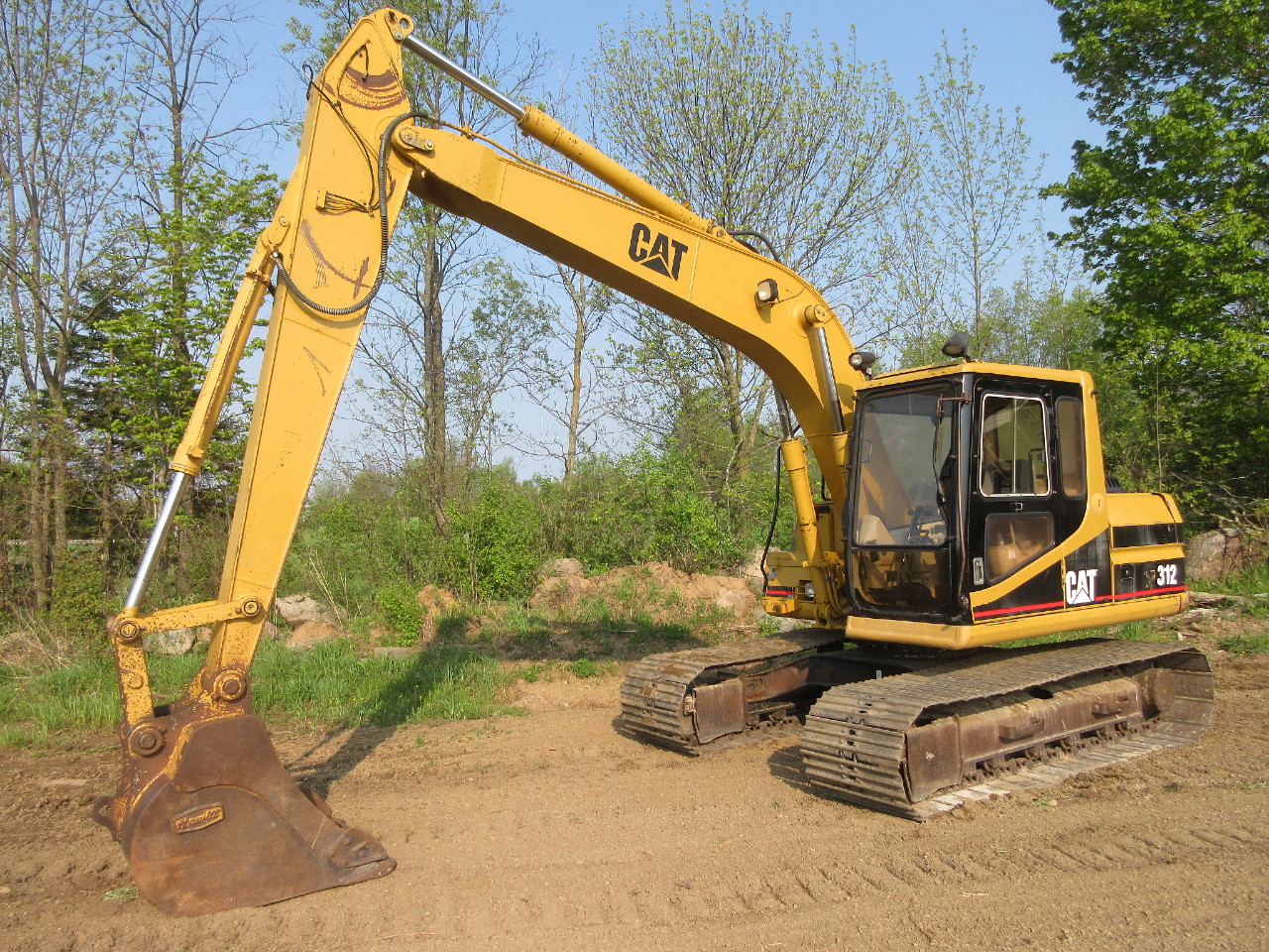 1996 CATERPILLAR 312 CRAWLER EXCAVATOR FOR SALE #3722