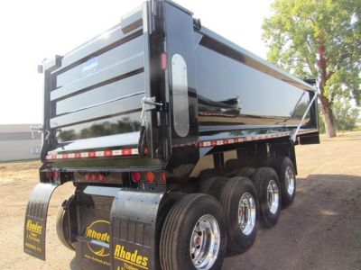 2026 RHODES AR500 1/4"STEEL W/HI LIF END DUMP TRAILER FOR SALE #14853