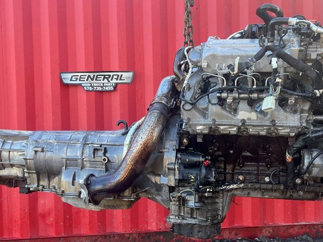 2011 FORD POWER STROKE 6.7 DROPOUT COMPLETE ENGINE FOR SALE #1870