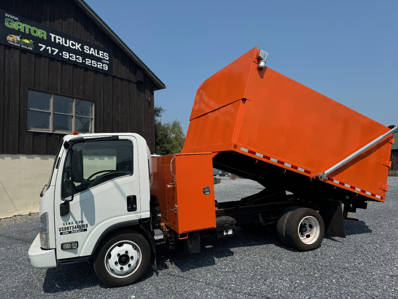 2011 ISUZU NQR DUMP TRUCK FOR SALE #9754