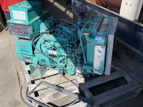 ONAN 7.5 DKDFJ DIESEL GENERATOR FOR SALE #1109