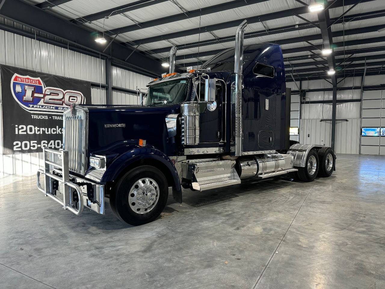 2019 KENWORTH W900 TANDEM AXLE SLEEPER FOR SALE #15456