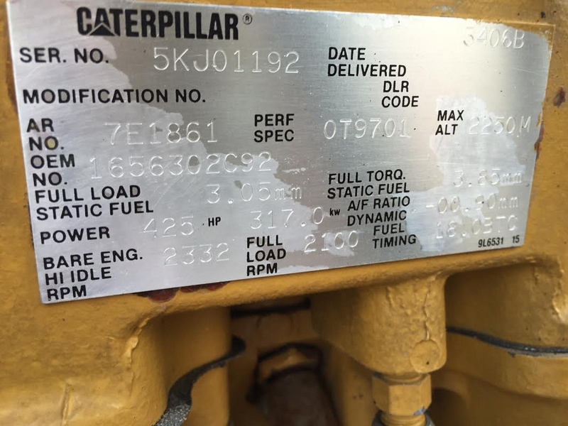 Caterpillar 3406b Serial Number Location - bestlfiles