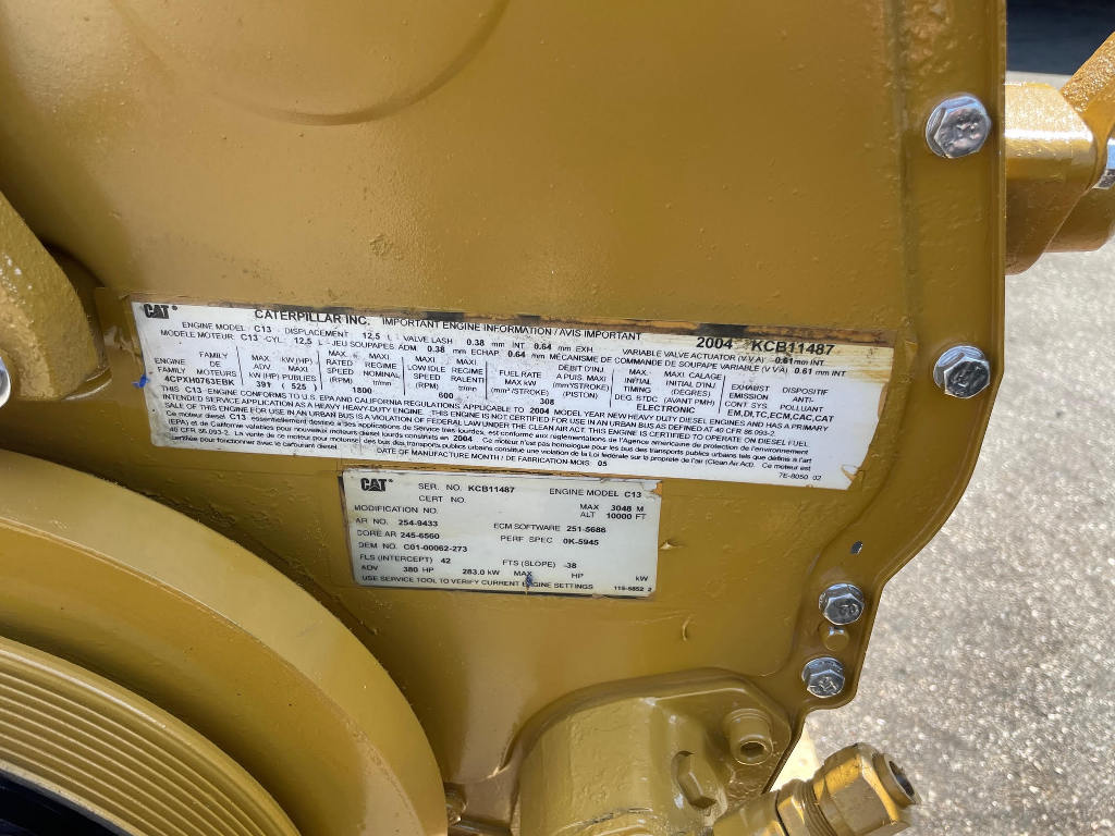 2004 CATERPILLAR C13 ACERT TRUCK ENGINE FOR SALE #3604