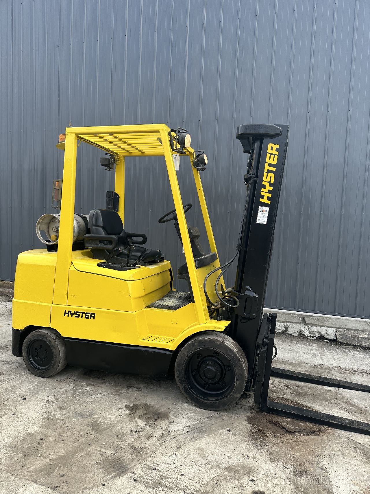 HYSTER S60XM MAST FORKLIFT FOR SALE #2723