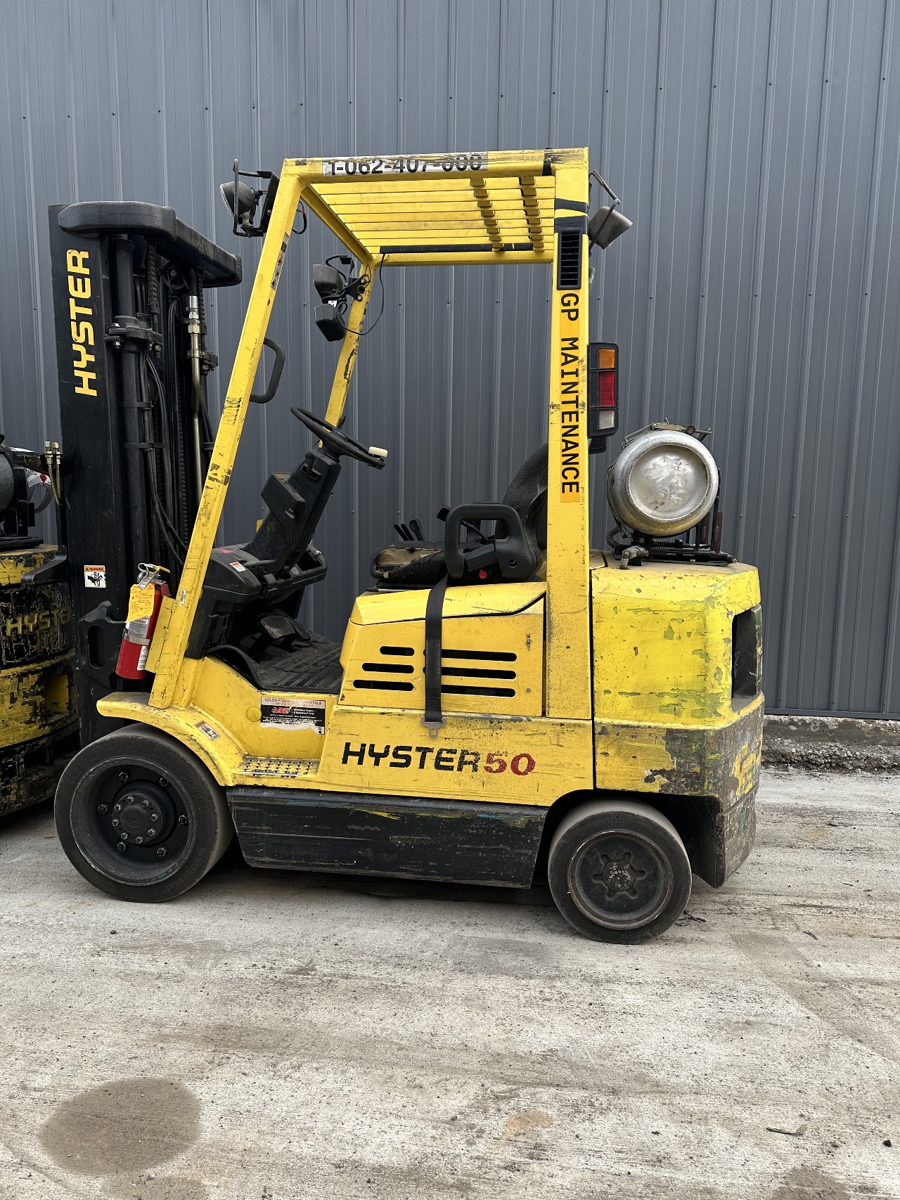 HYSTER S50XM MAST FORKLIFT FOR SALE #2727