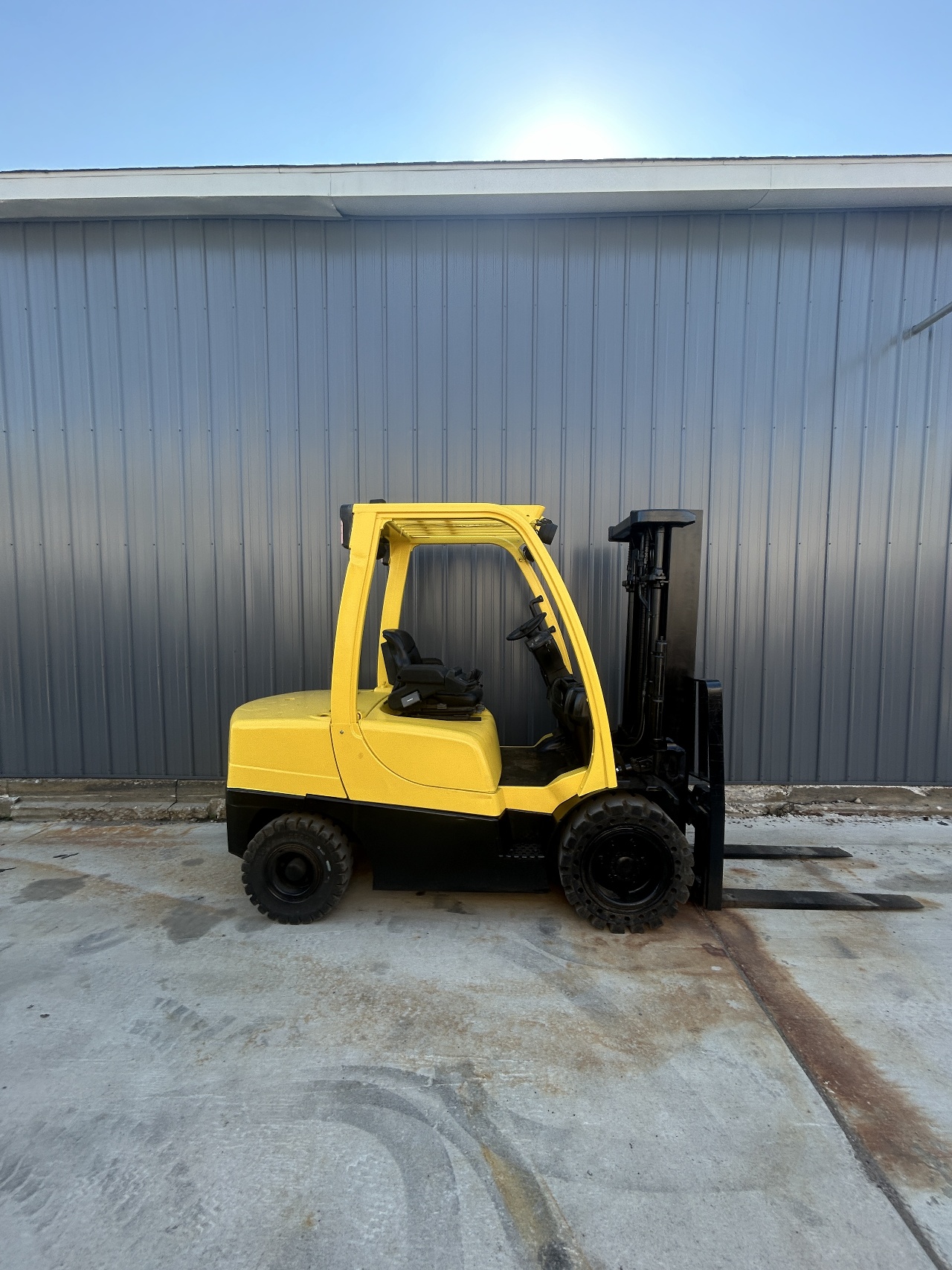 2006 HYSTER H70FT MAST FORKLIFT FOR SALE #2792