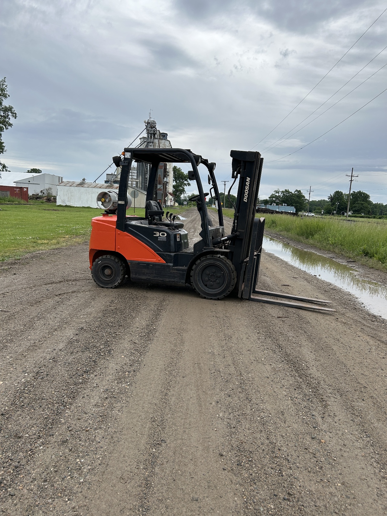 DOOSAN G30N-7 MAST FORKLIFT FOR SALE #2883