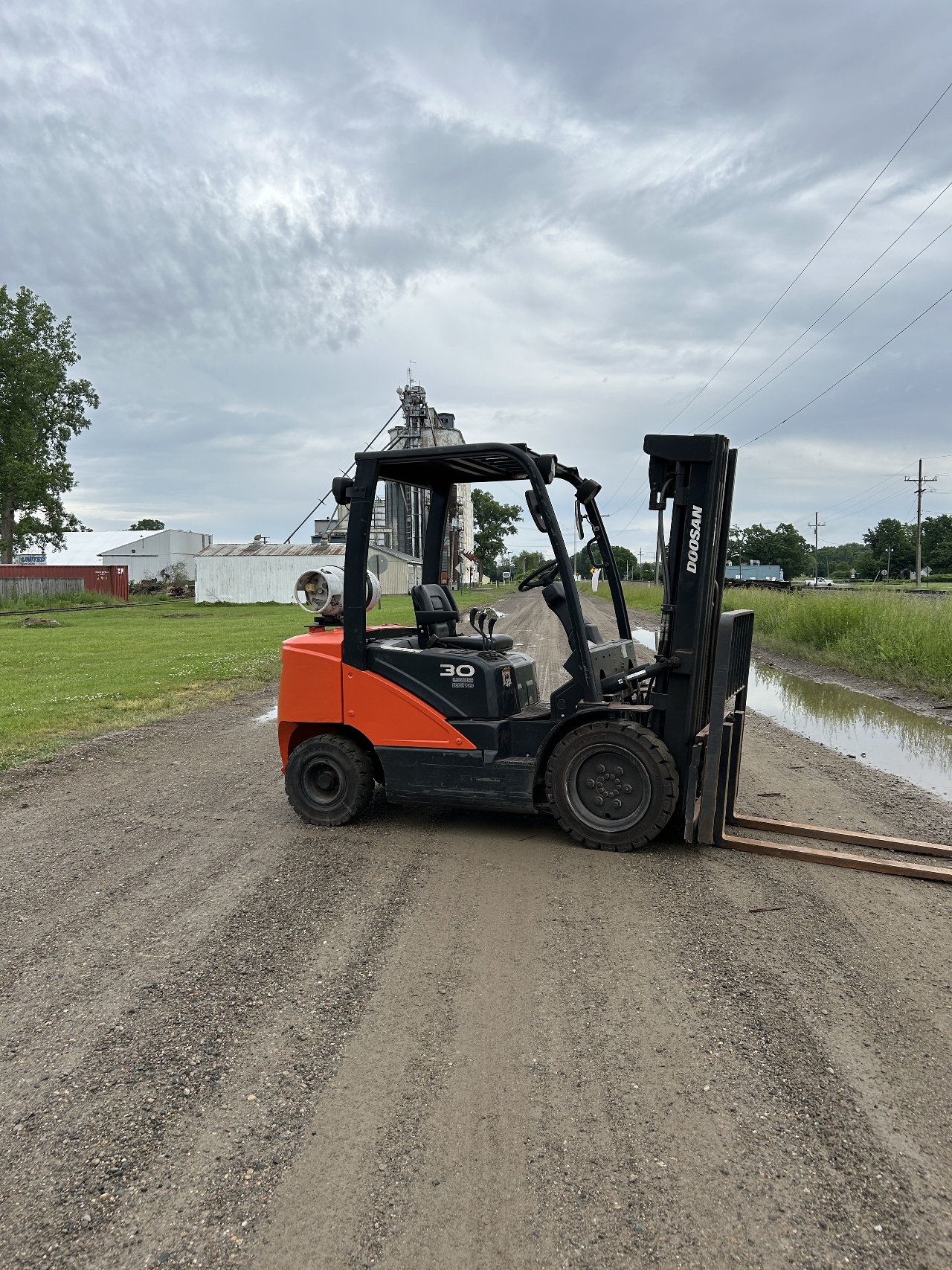 DOOSAN G30N-7 MAST FORKLIFT FOR SALE #2884