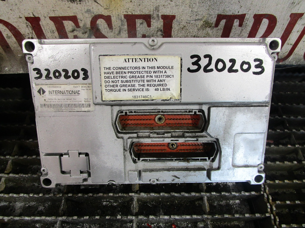 2003 INTERNATIONAL DIESEL ENGINE COMPUTER / ELECTRONIC CONTROL (ECM ...