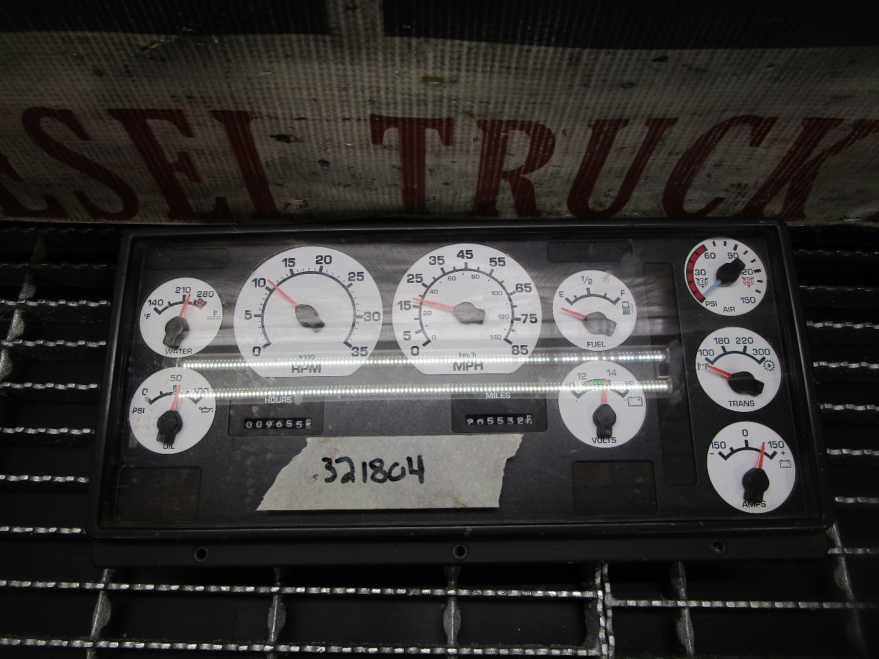 INTERNATIONAL SCHOOL BUS INSTRUMENT CLUSTER FOR SALE #2606983C91