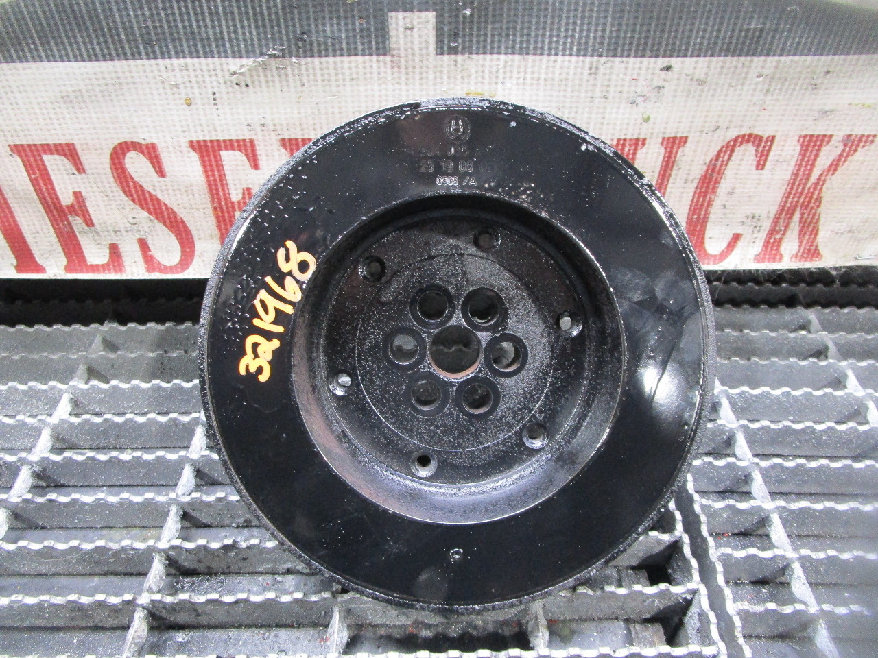 MERCEDES-BENZ DIESEL ENGINE DAMPER PULLEY HARMONIC BALANCER FOR SALE # ...