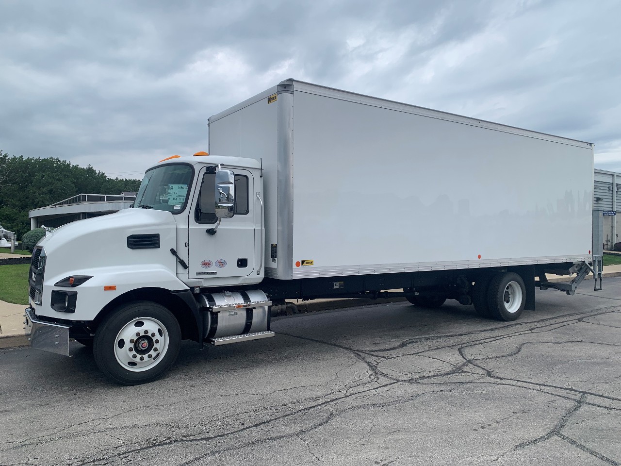2025 MACK MD MD6 270 WB BOX VAN TRUCK FOR SALE #313806