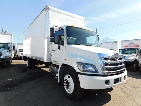 2018 HINO 268 BOX VAN TRUCK FOR SALE #2590