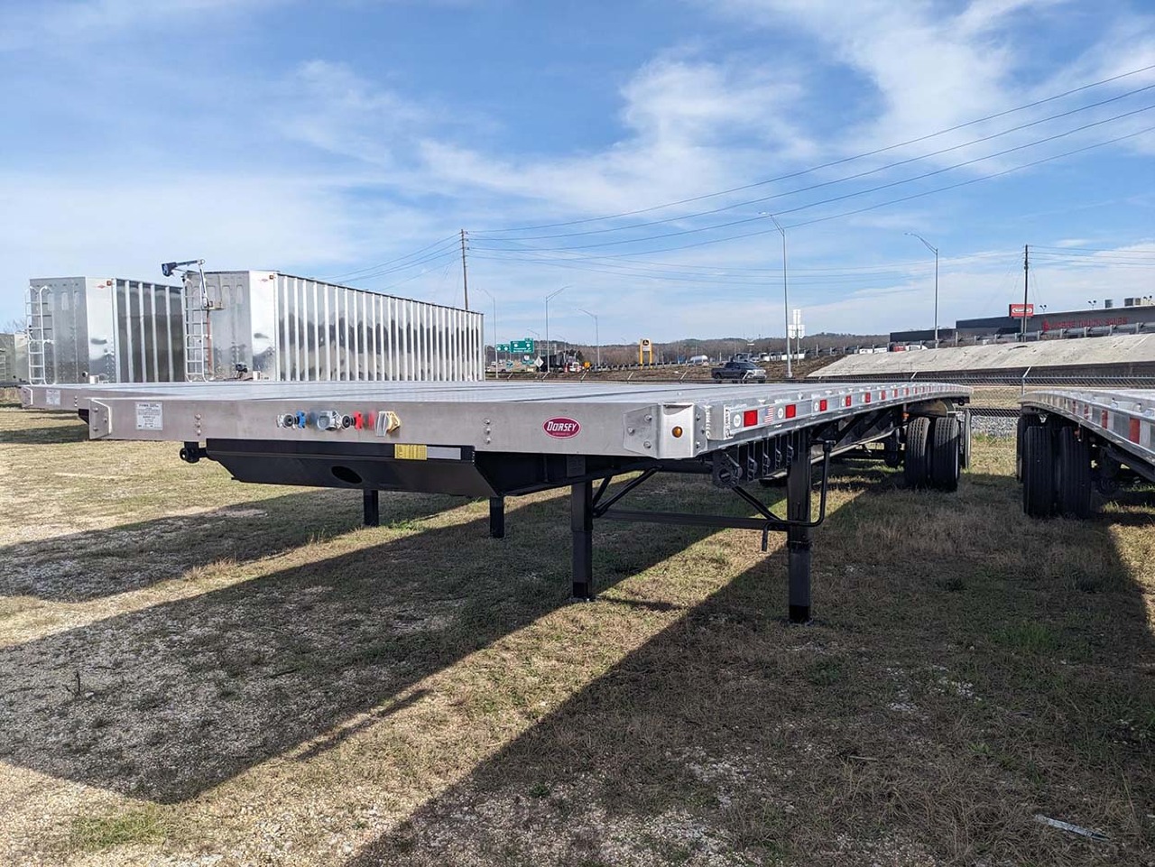 2023 DORSEY 48 FT COMBO FLATBED TRAILER FOR SALE #3116