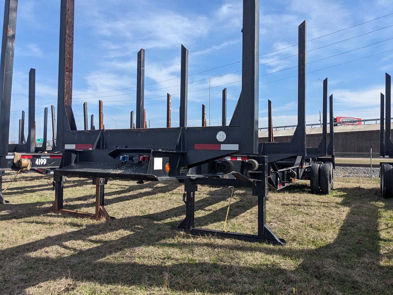 2021 WOODS 40 FT FORESTRY - LOG TRAILER FOR SALE #3124