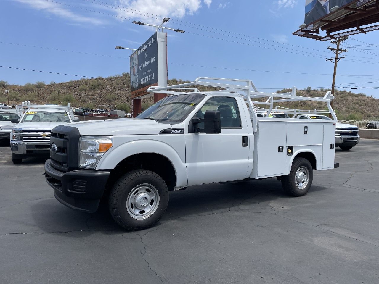 2016 FORD F250 SERVICE - UTILITY TRUCK FOR SALE #3308