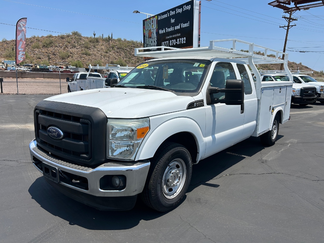 2015 FORD F250 SERVICE - UTILITY TRUCK FOR SALE #3344