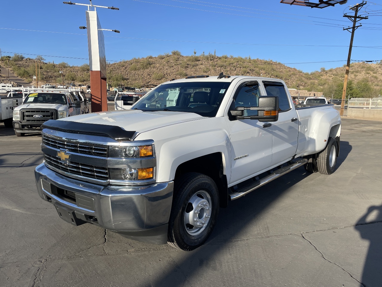 2018 CHEVROLET SILVERADO 3500HD 2WD 1 TON PICKUP TRUCK FOR SALE #3459