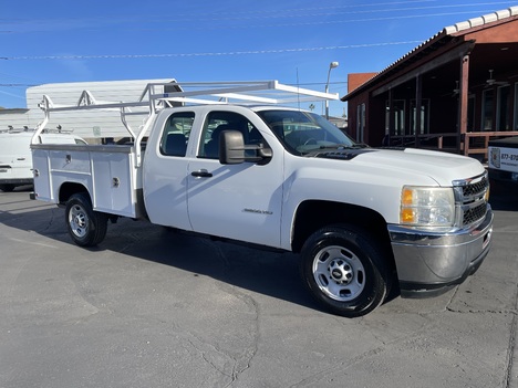 2013 CHEVROLET SILVERADO 2500HD SERVICE - UTILITY TRUCK FOR SALE #3684